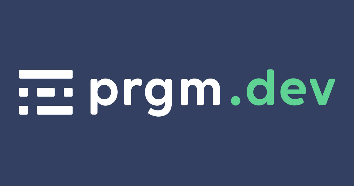 Prgmdev 
